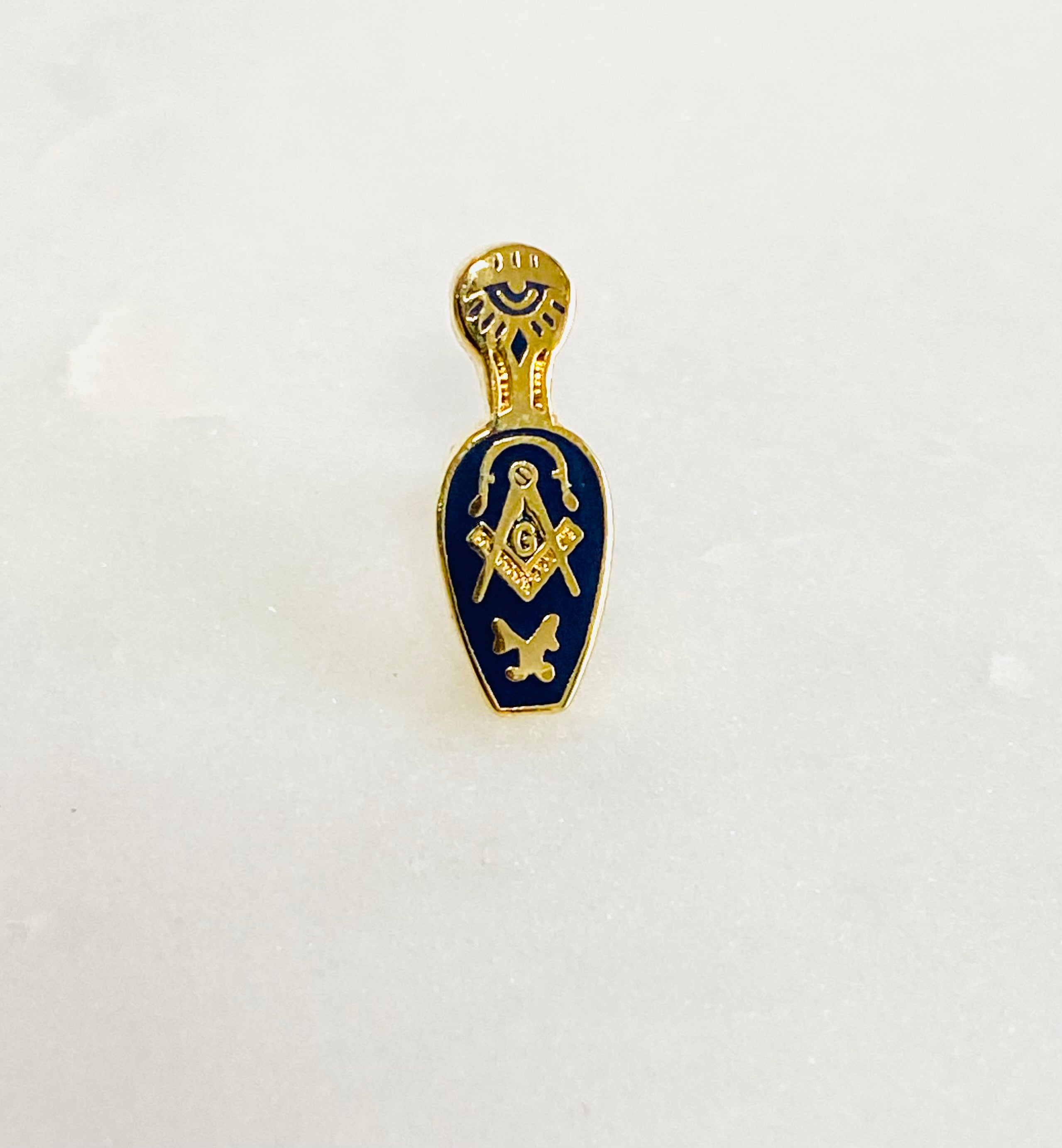 Masonic Slipper Lapel Pin – C&C MASONIC DESIGN
