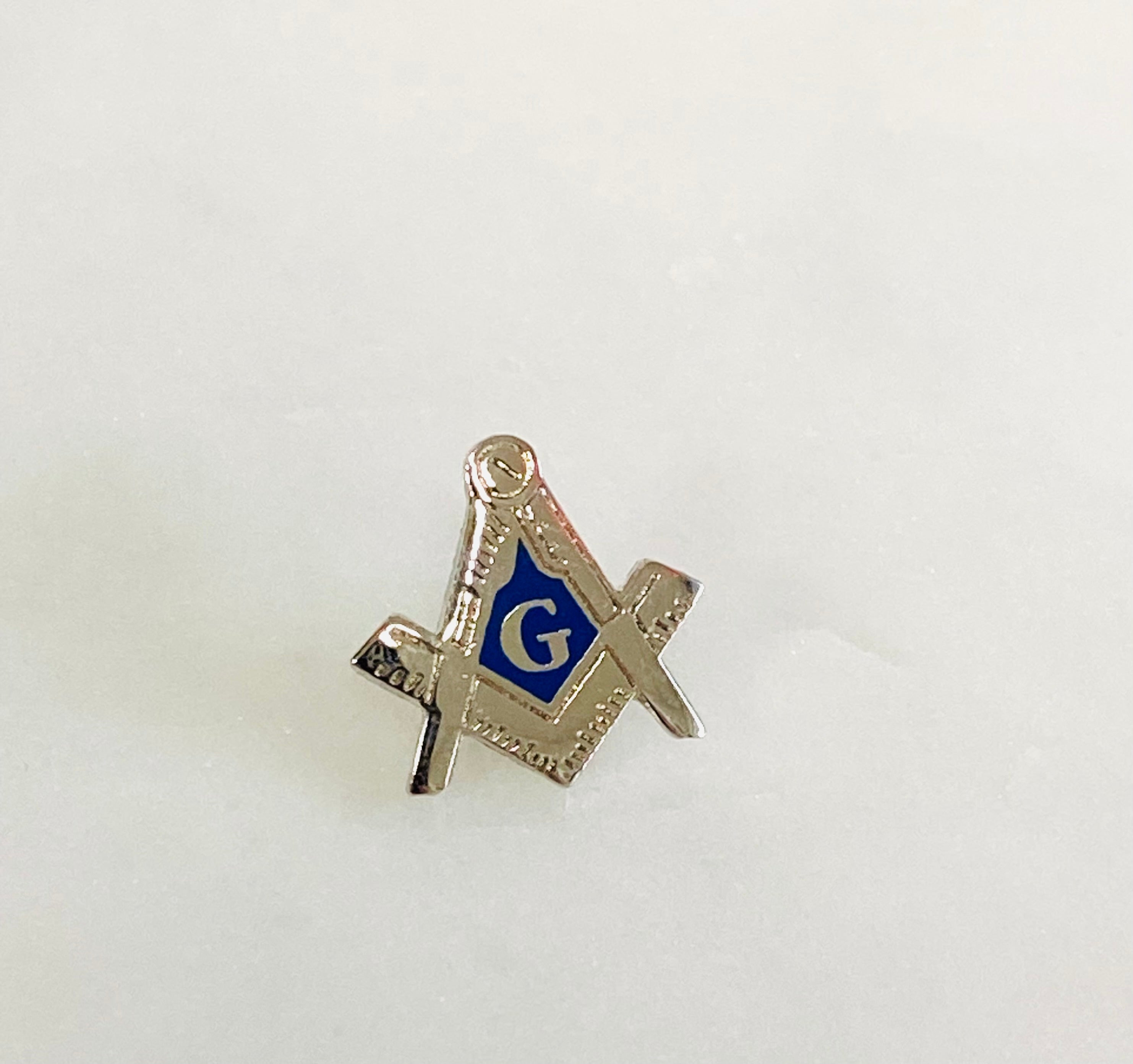 Masonic Lapel Pin-silver – C&C MASONIC DESIGN
