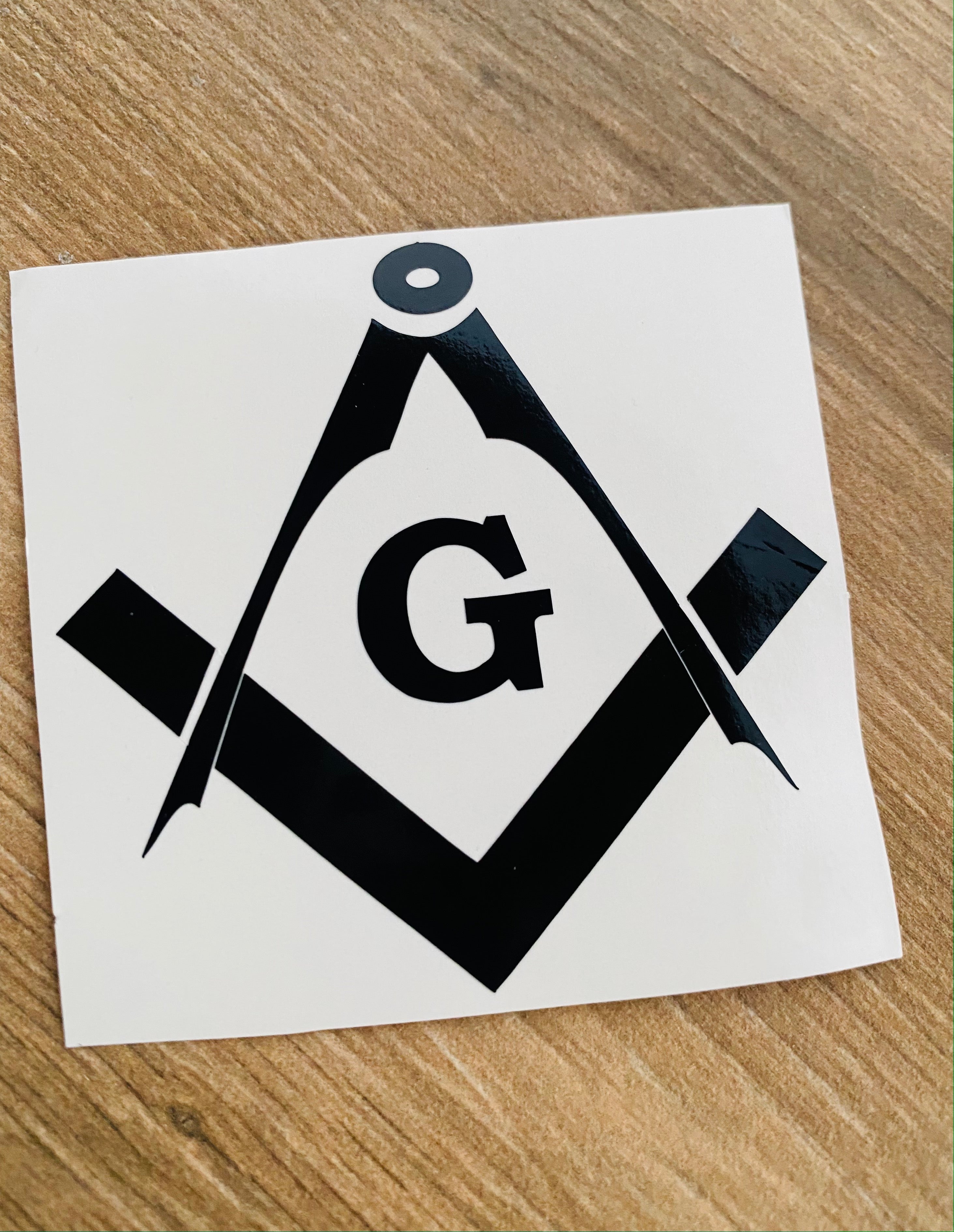 Square and Compass Stickers-More Colors – C&C MASONIC DESIGN
