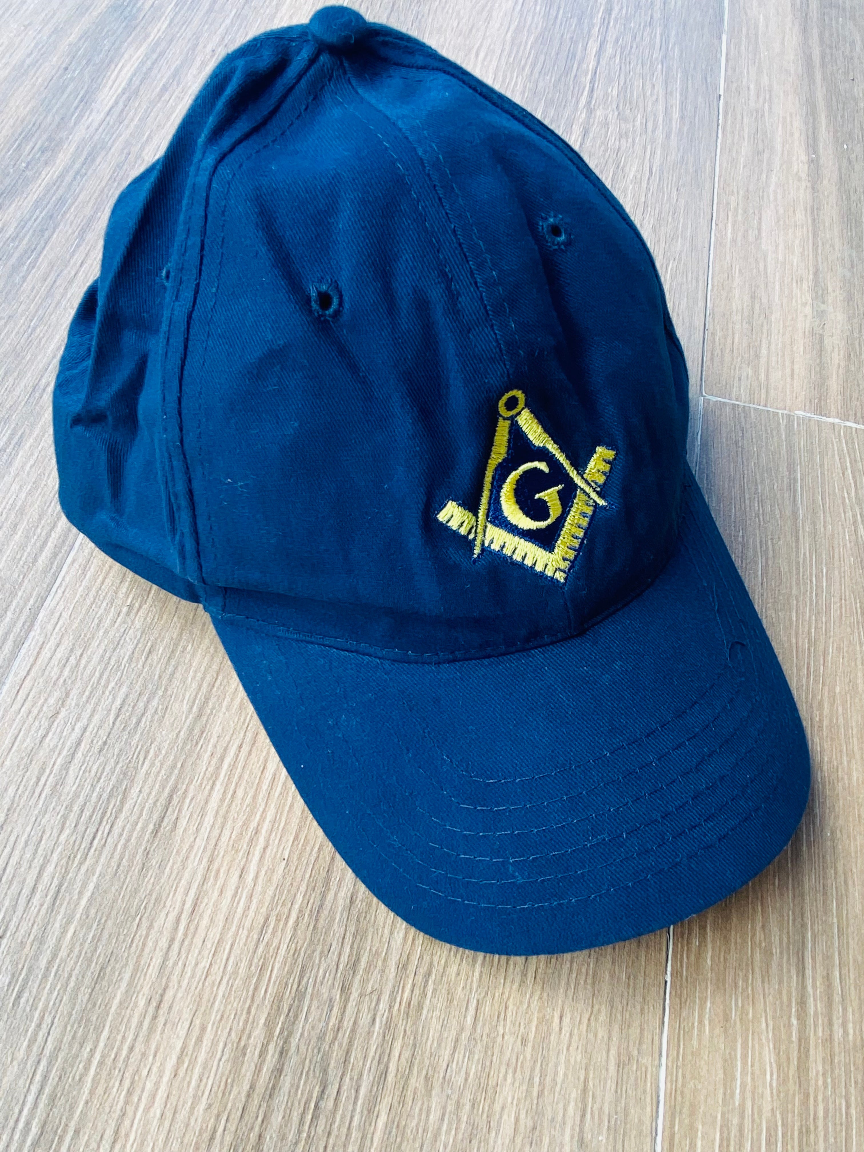 BLUE MASON CAP/ EMBROIDERY – C&C MASONIC DESIGN
